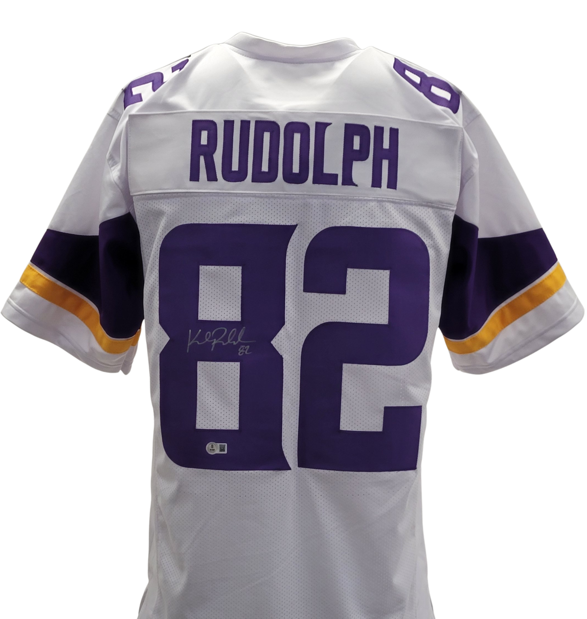 Kyle Rudolph Signed White Player Football Jersey — Universal Sports ...